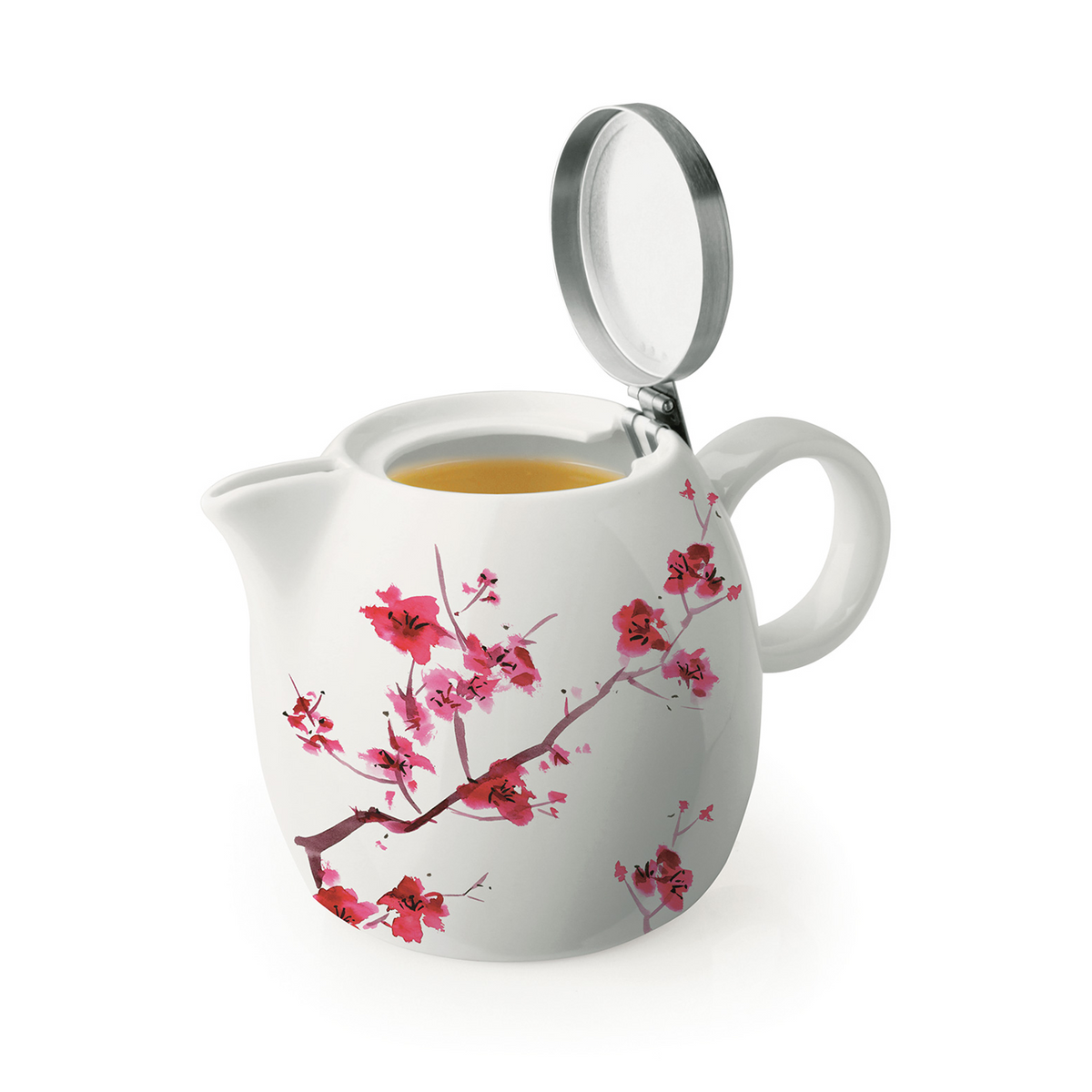 Pugg Teapot & Infuser Cherry Blossom | Luxury Teaware – Tea Forté Australia